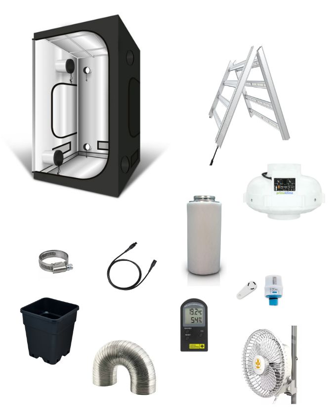Grow Box Complete Set G-Max 120 x Greencube